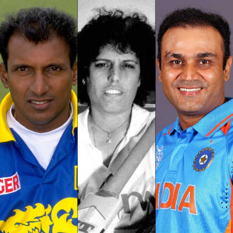 virender sehwag total sixes