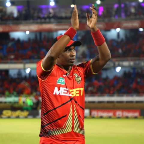 dwayne bravo bowling type