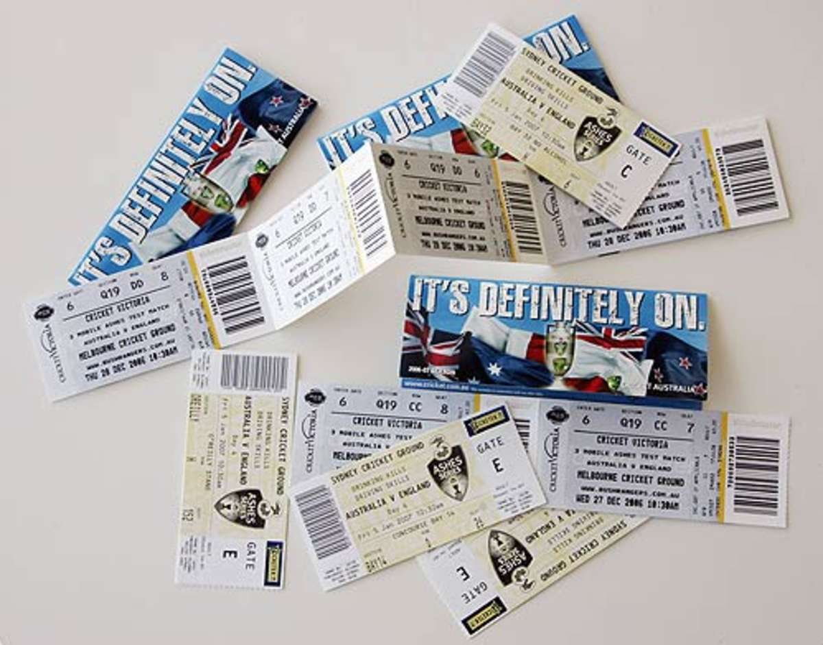 tickets ashes