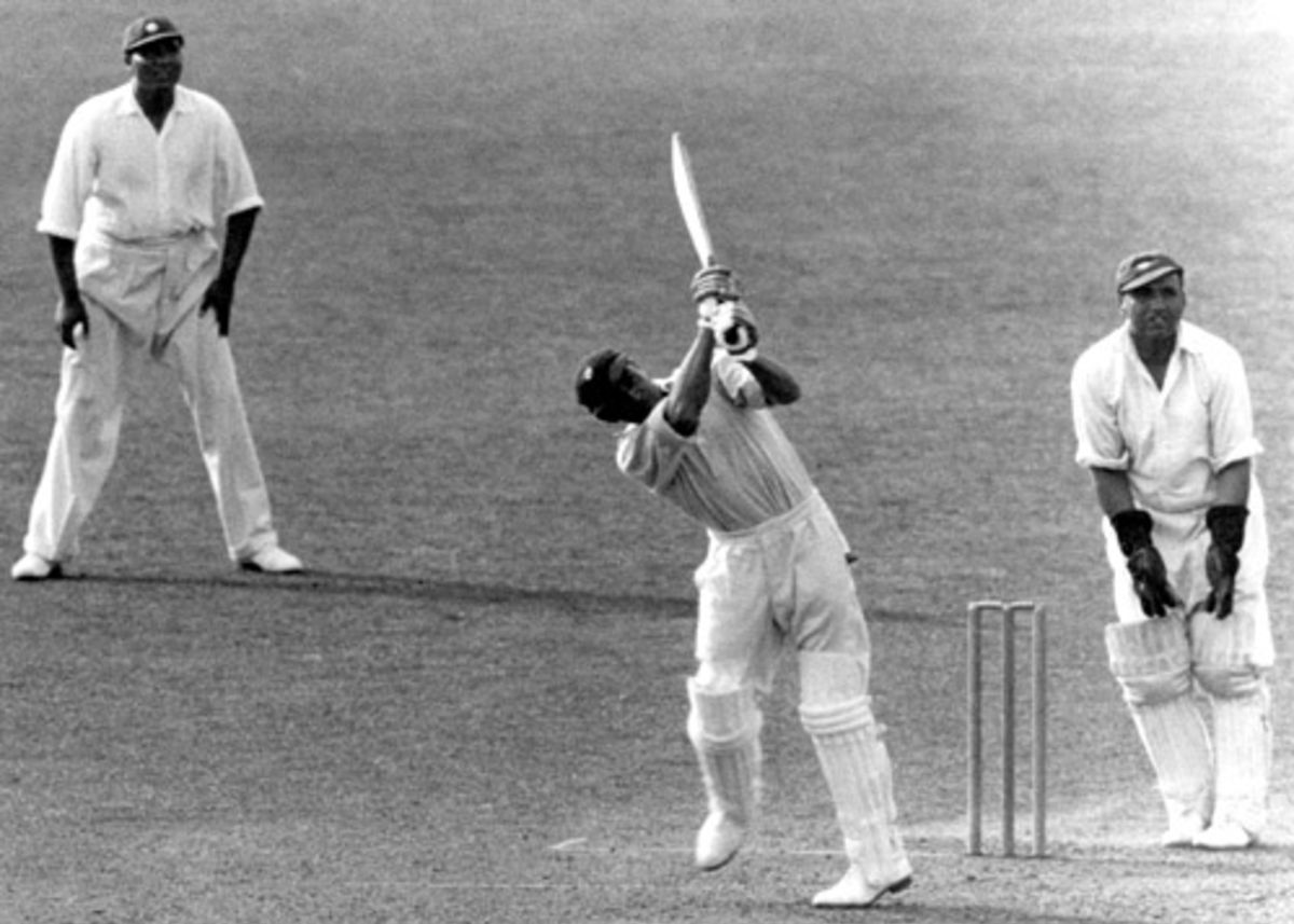 Wally Hammond forces one to the leg side | ESPNcricinfo.com