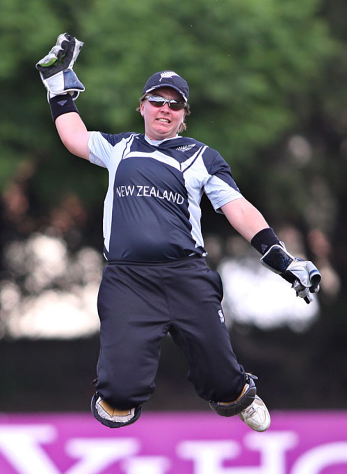 Rachel Priest celebrates the wicket of Cordel Jack | ESPNcricinfo.com