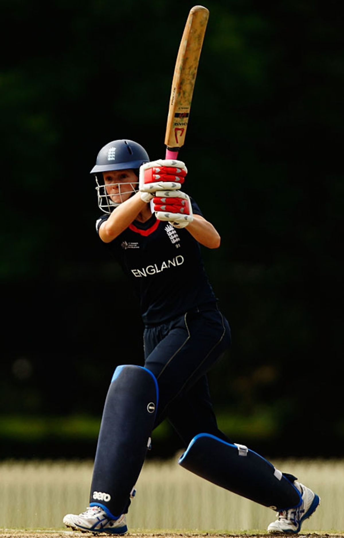 Caroline Atkins drives on her way to 36 | ESPNcricinfo.com