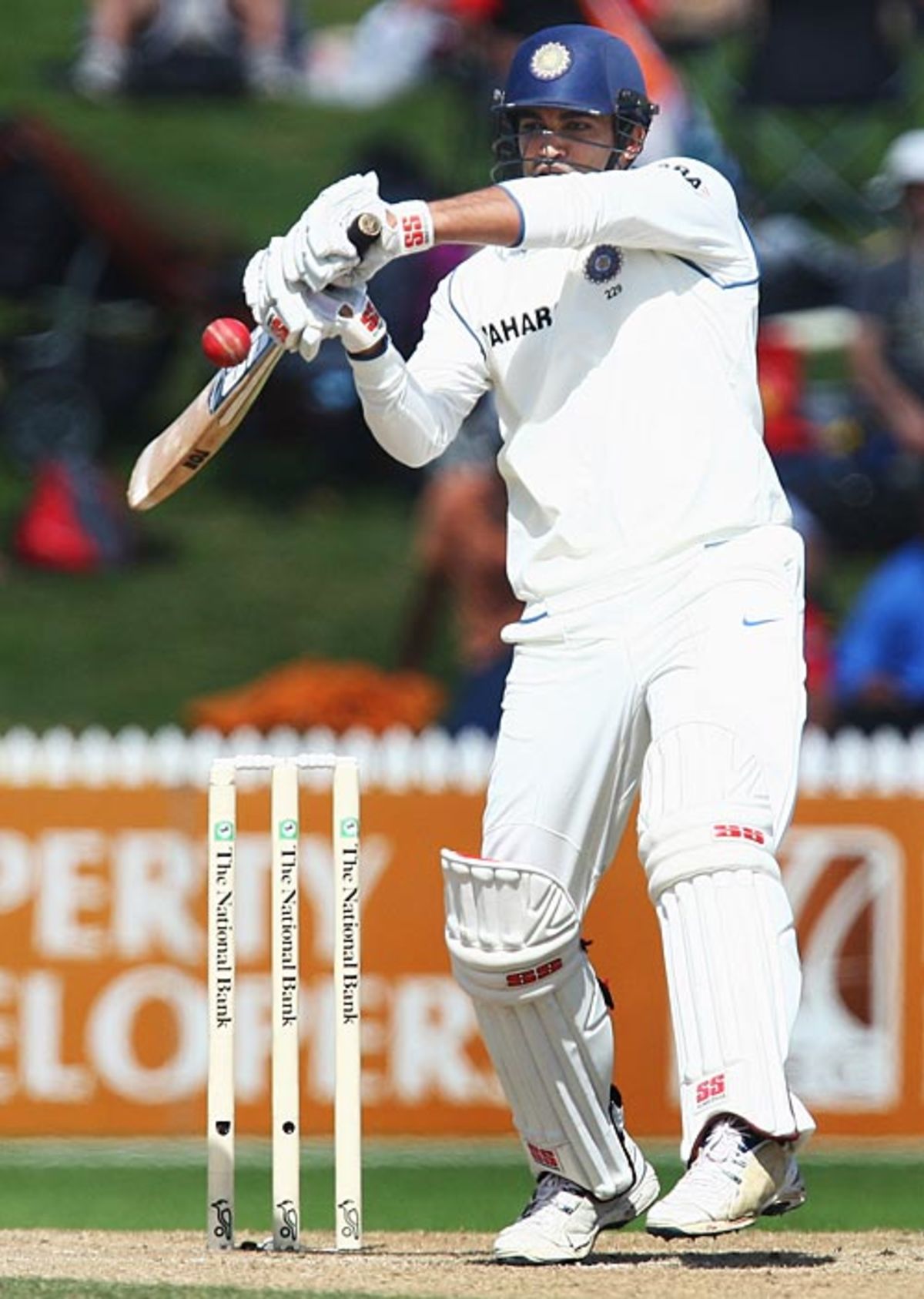 Zaheer Khan wards off a short one | ESPNcricinfo.com