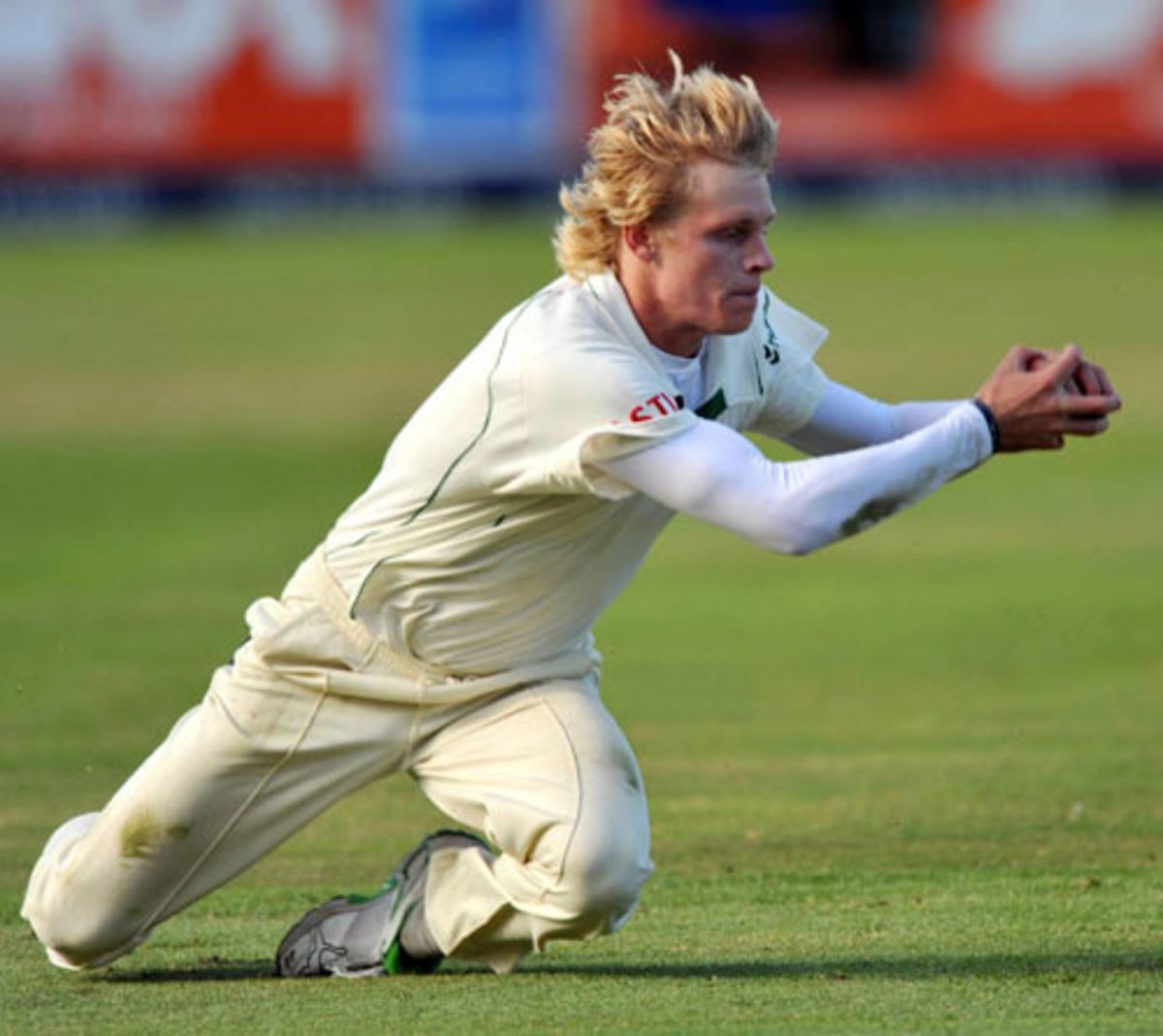 Paul Harris takes a stump as a souvenir | ESPNcricinfo.com