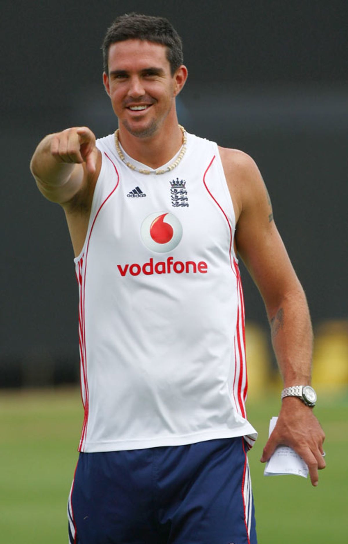 Andrew Flintoff and Kevin Pietersen at a training session | ESPNcricinfo.com