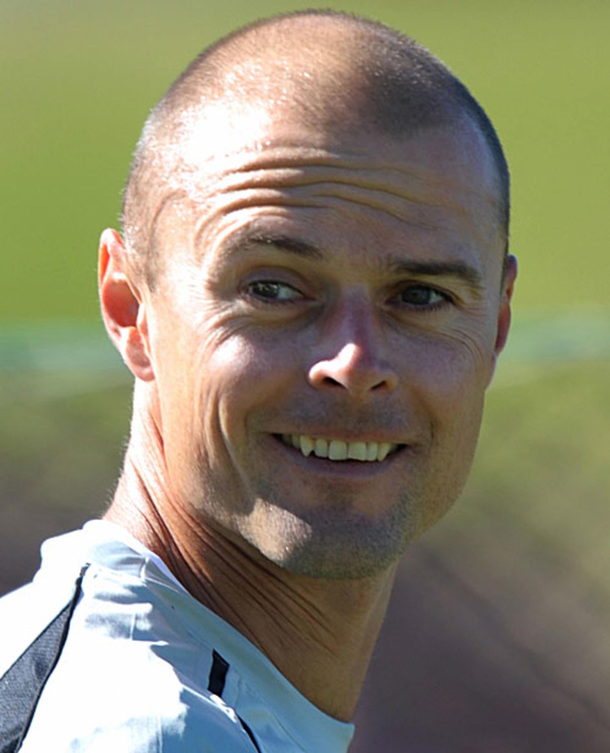 Chris Martin is amused about something | ESPNcricinfo.com