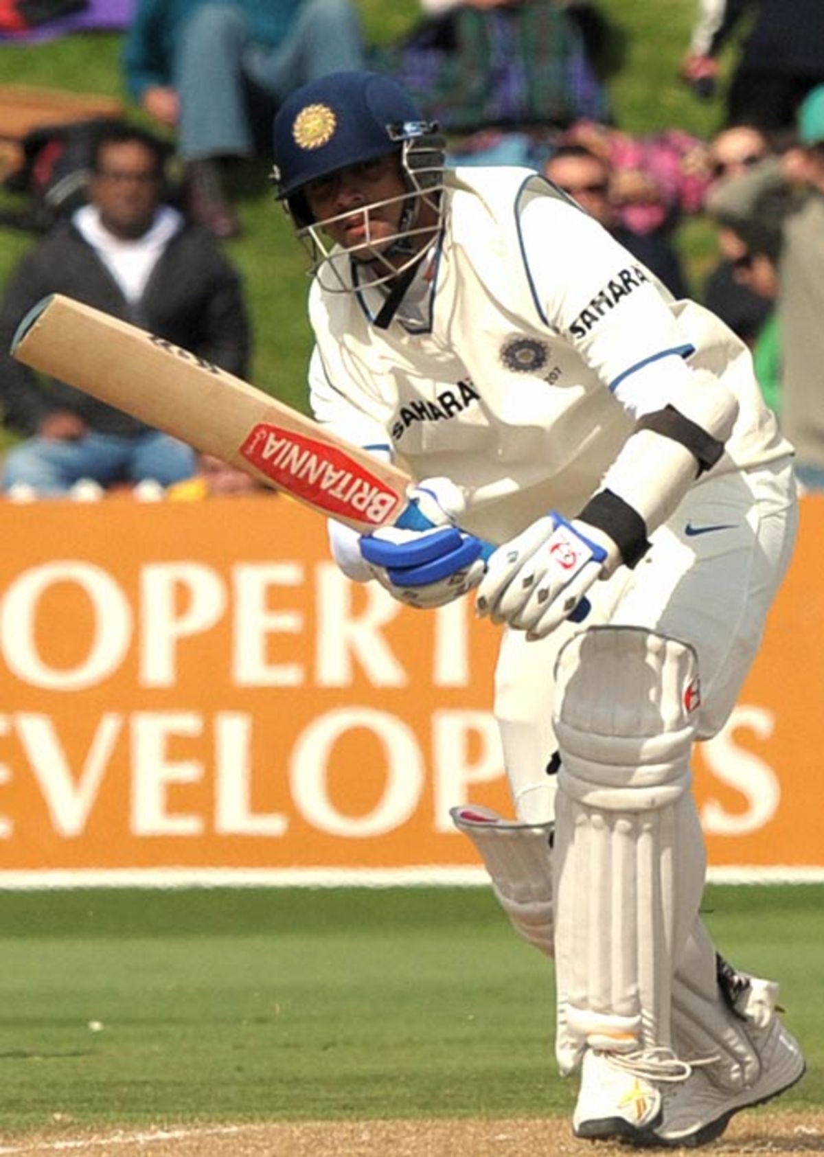 Rahul Dravid plays on the leg side | ESPNcricinfo.com
