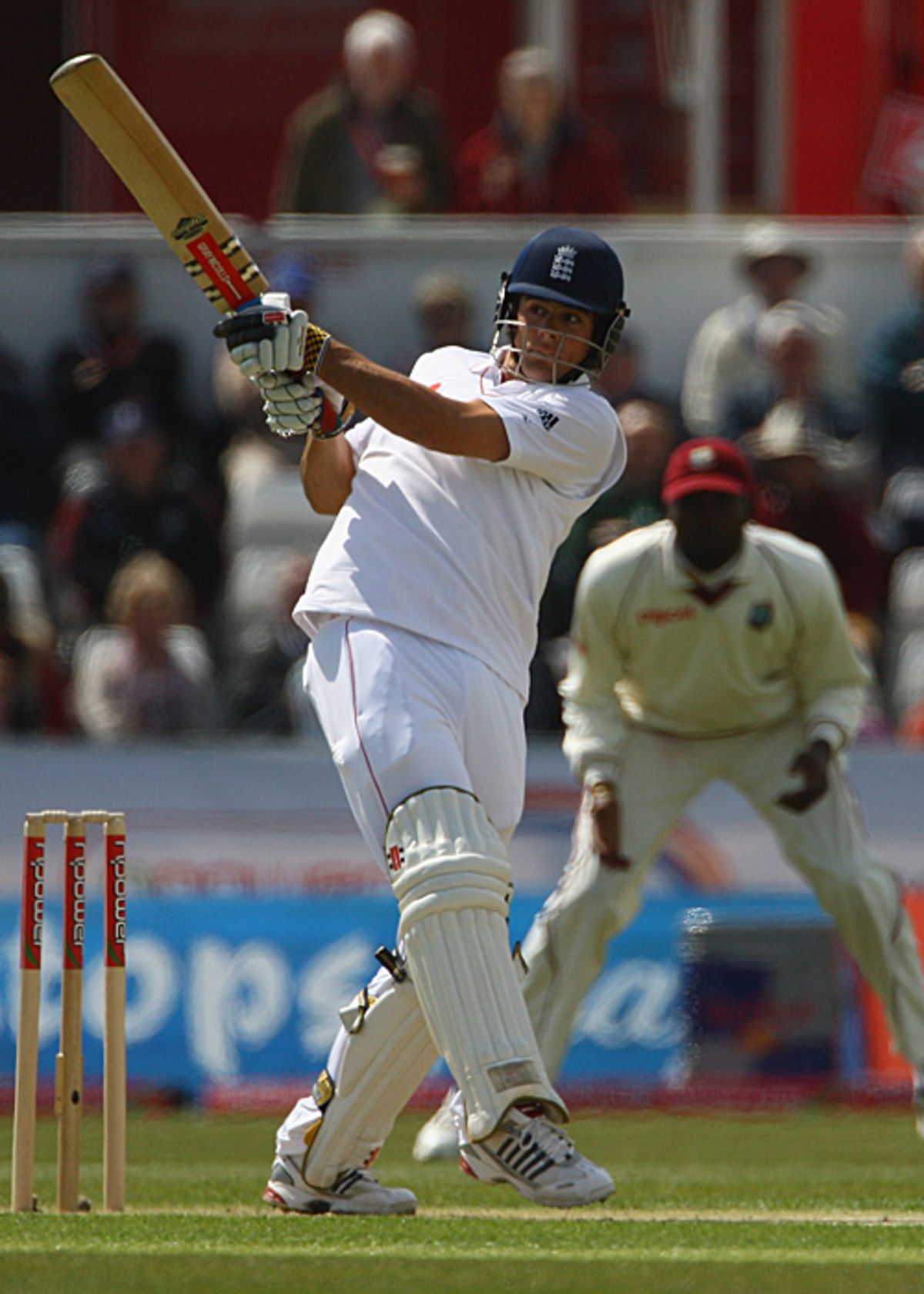 Alastair Cook goes on the pull over midwicket | ESPNcricinfo.com