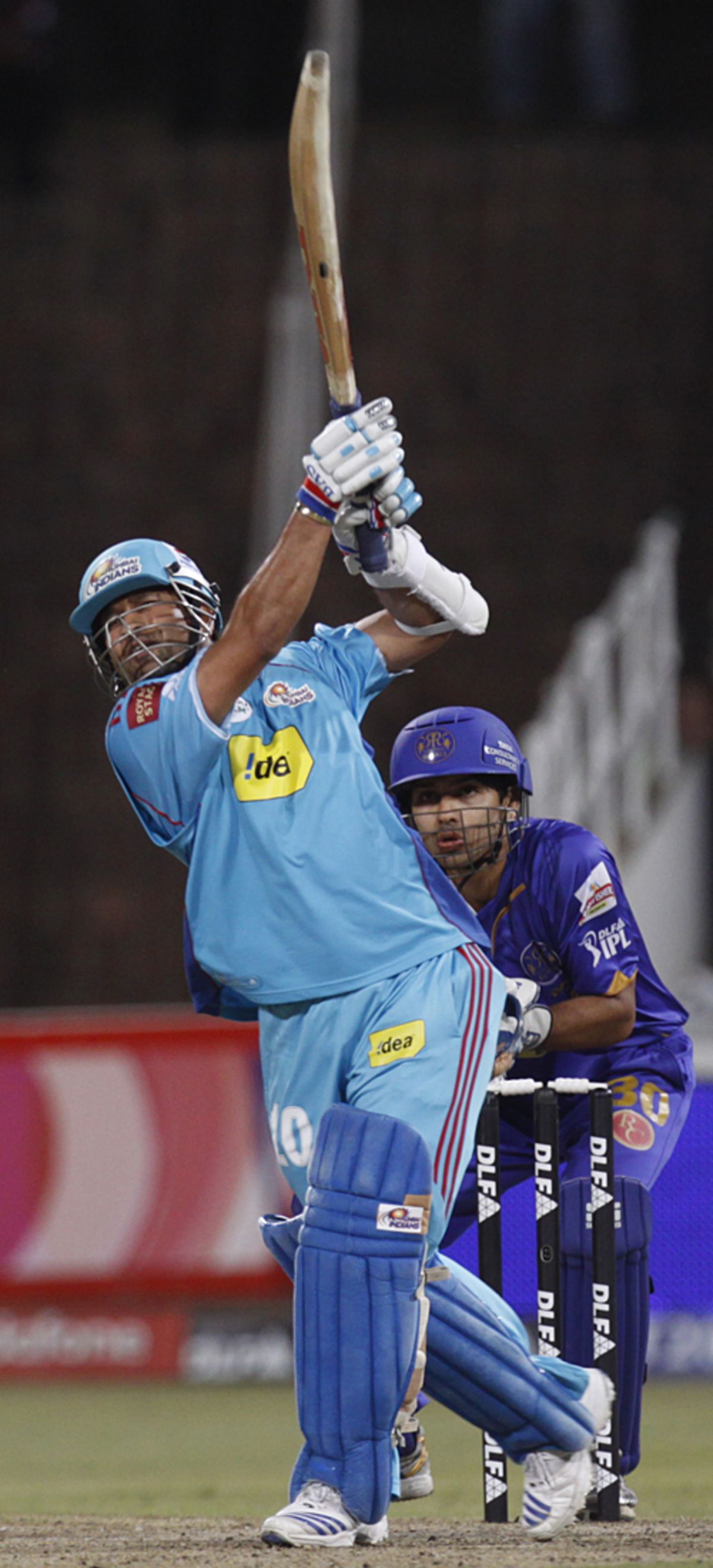 Sachin Tendulkar lifts it over the long on boundary | ESPNcricinfo.com