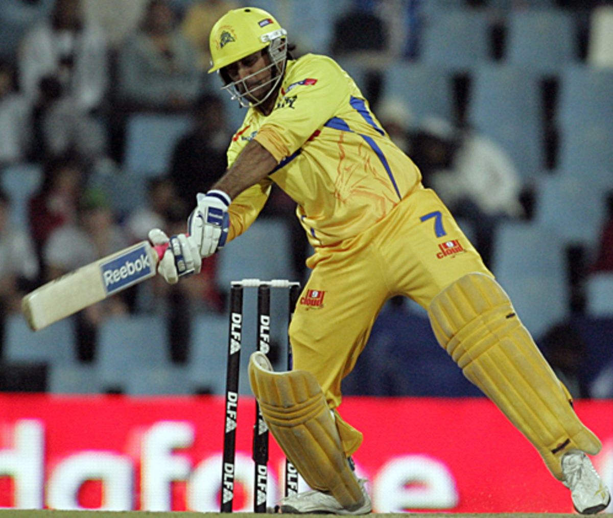 MS Dhoni clubs it through the off side | ESPNcricinfo.com