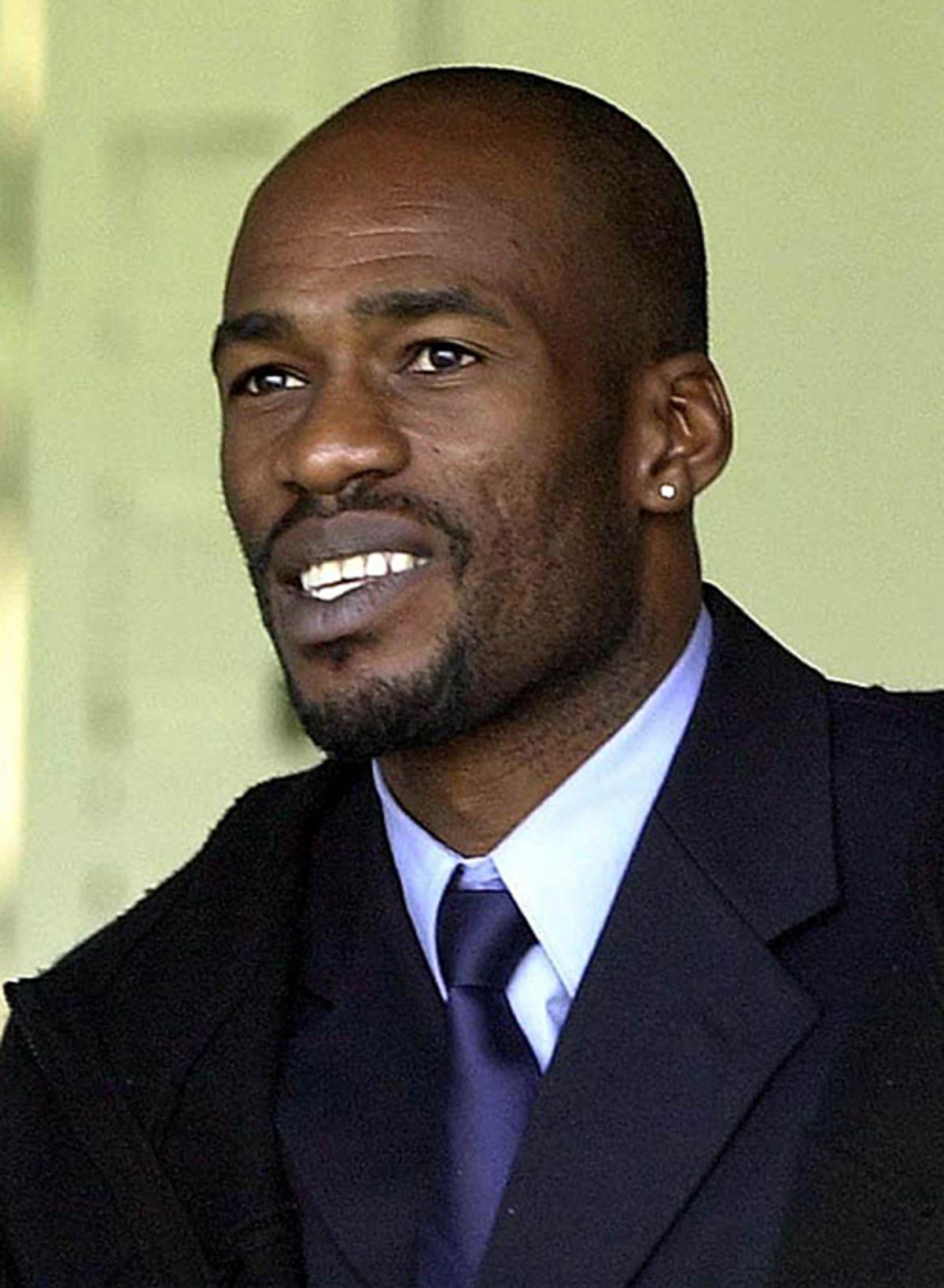 Chris Lewis pictured in court on charges of drug smuggling ...