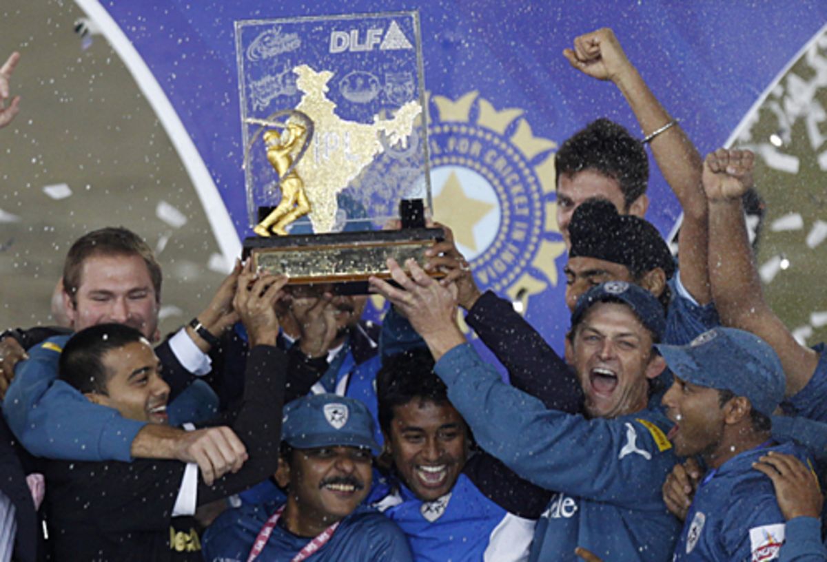 It's jubilation and euphoria for the Deccan Chargers team ...