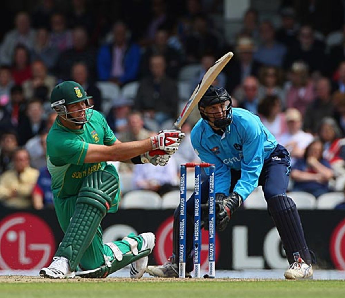 Jacques Kallis works one away | ESPNcricinfo.com