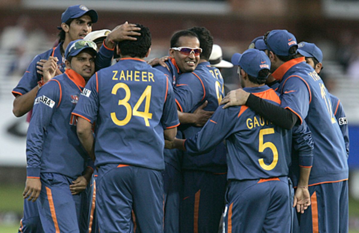 Irfan Pathan is ecstatic after dismissing Andre Fletcher | ESPNcricinfo.com