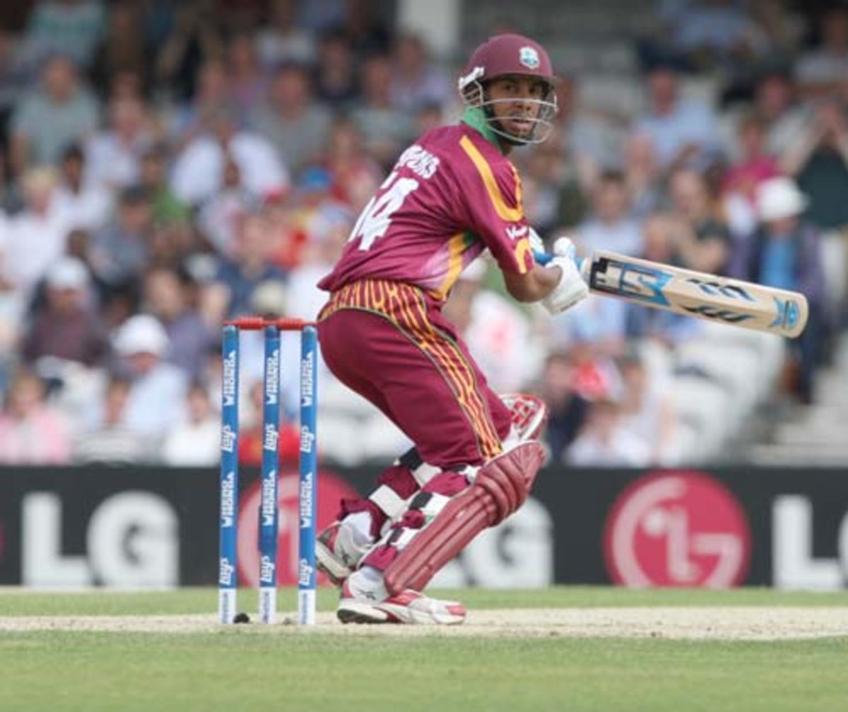 Lendl Simmons made an aggressive half-century | ESPNcricinfo.com