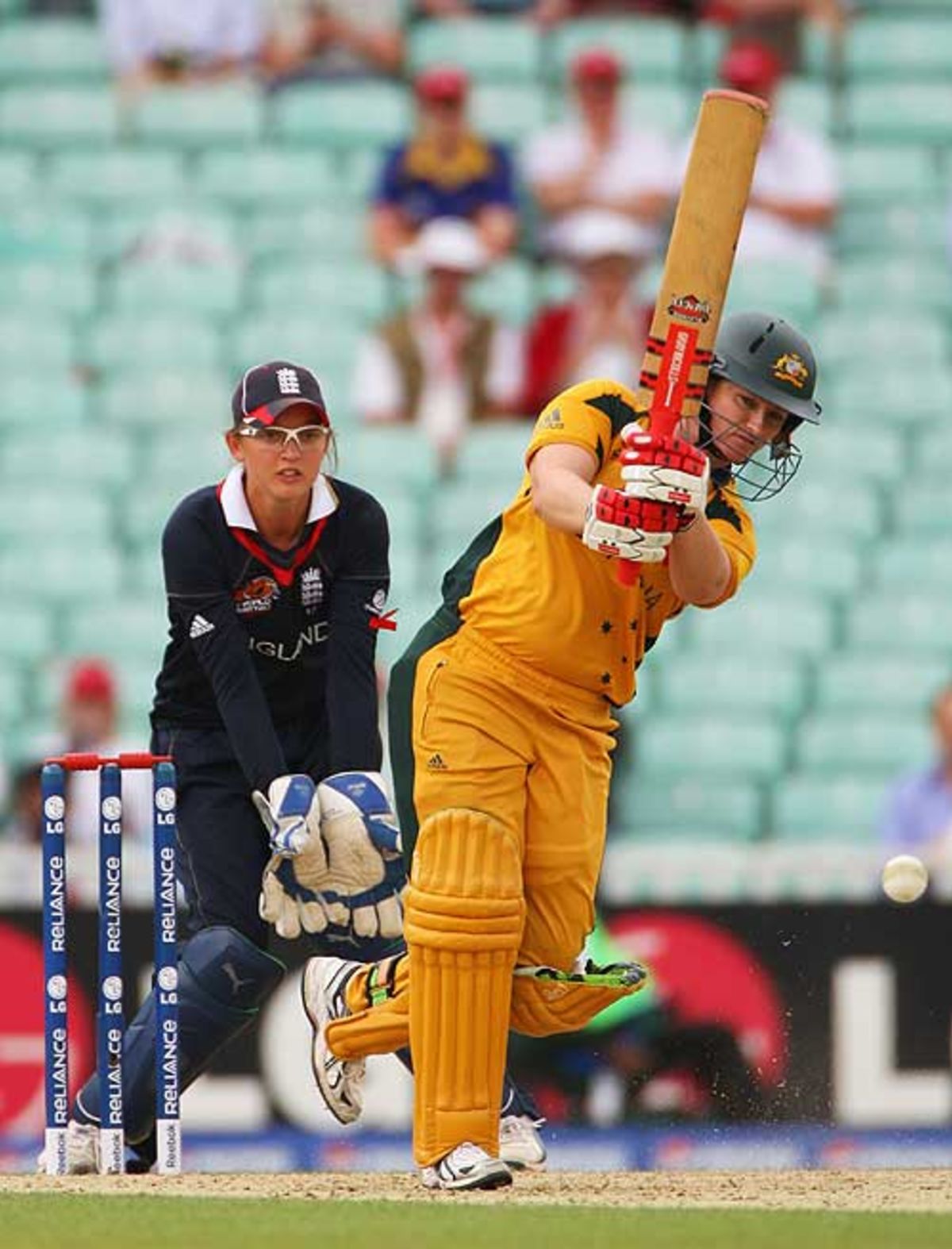 Karen Rolton drives down the ground | ESPNcricinfo.com