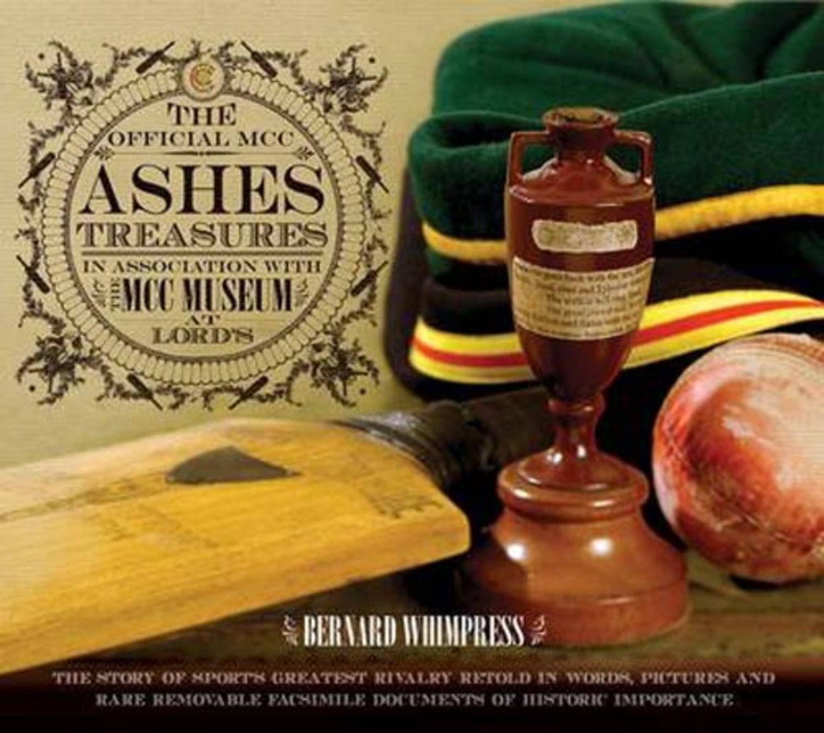 Front cover of The Official MCC Ashes Treasures | ESPNcricinfo.com