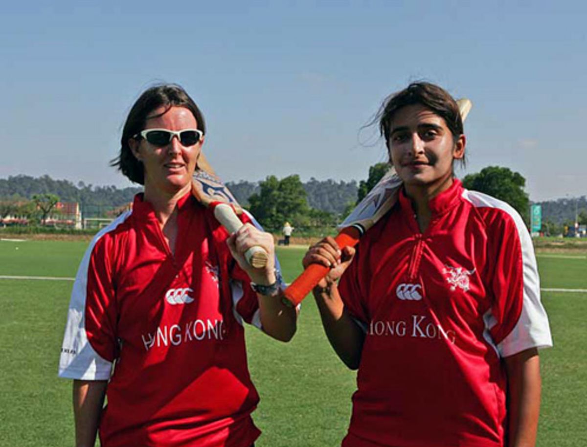 Neisha Pratt and Keenu Gill shared an unbeaten 76-run partnership ...