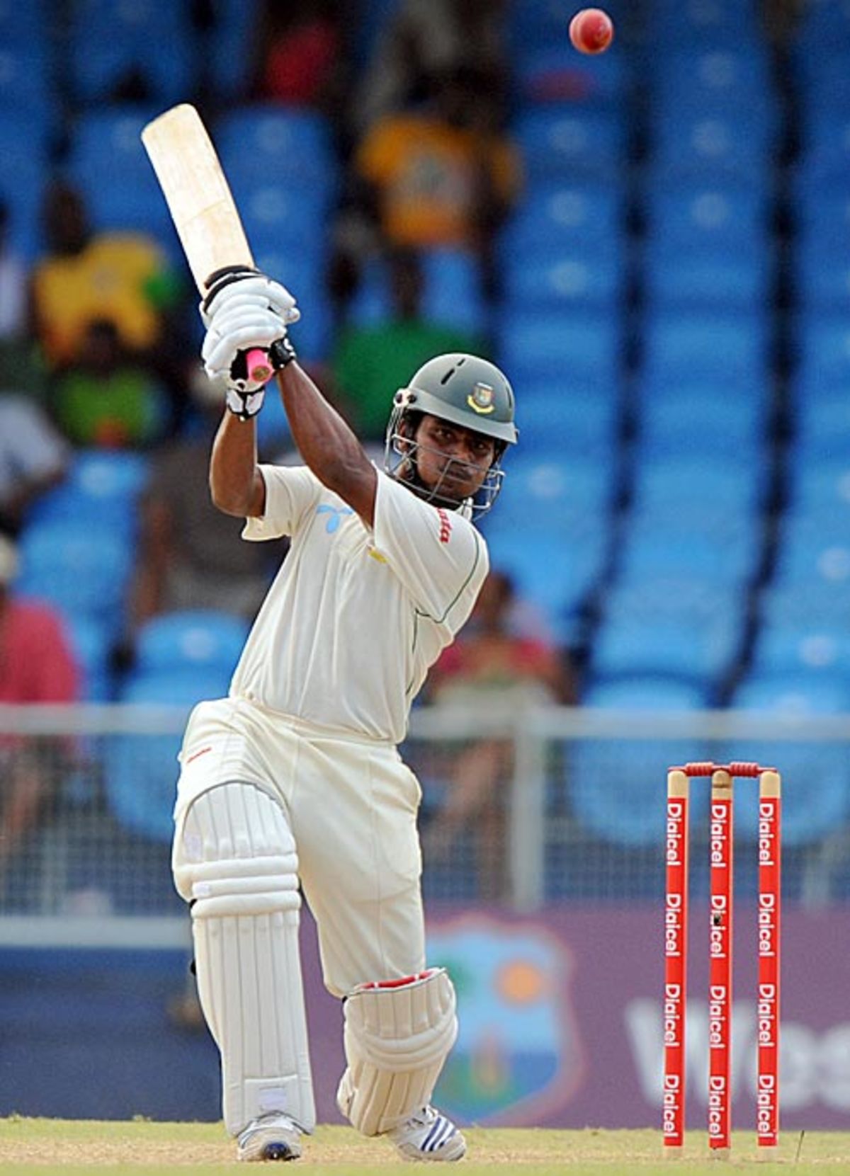 Imrul Kayes Crashes One Through The Off Side 