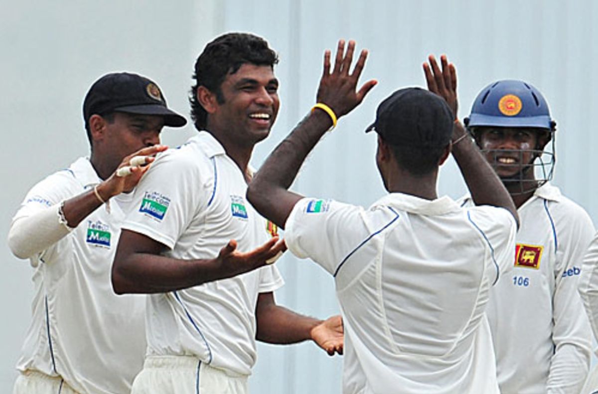 Tharanga Paranavitana finds himself amongst the wickets | ESPNcricinfo.com