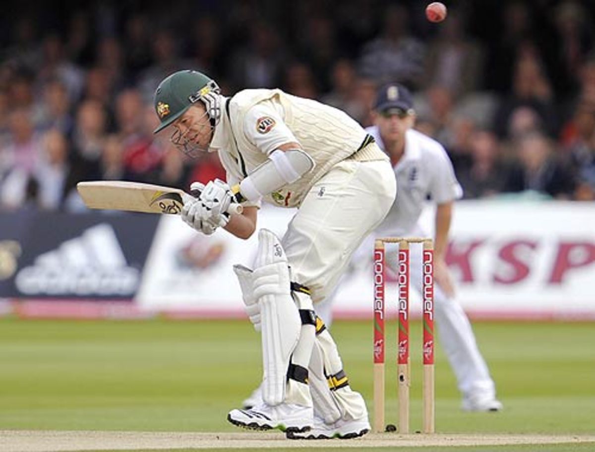 Peter Siddle ducks a bouncer | ESPNcricinfo.com