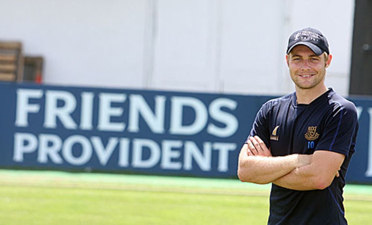 Luke Wright poses for the camera | ESPNcricinfo.com