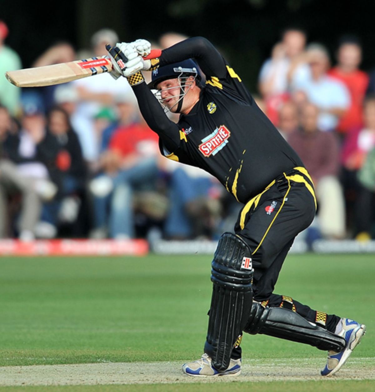 Robert Key goes inside out during his 30 | ESPNcricinfo.com