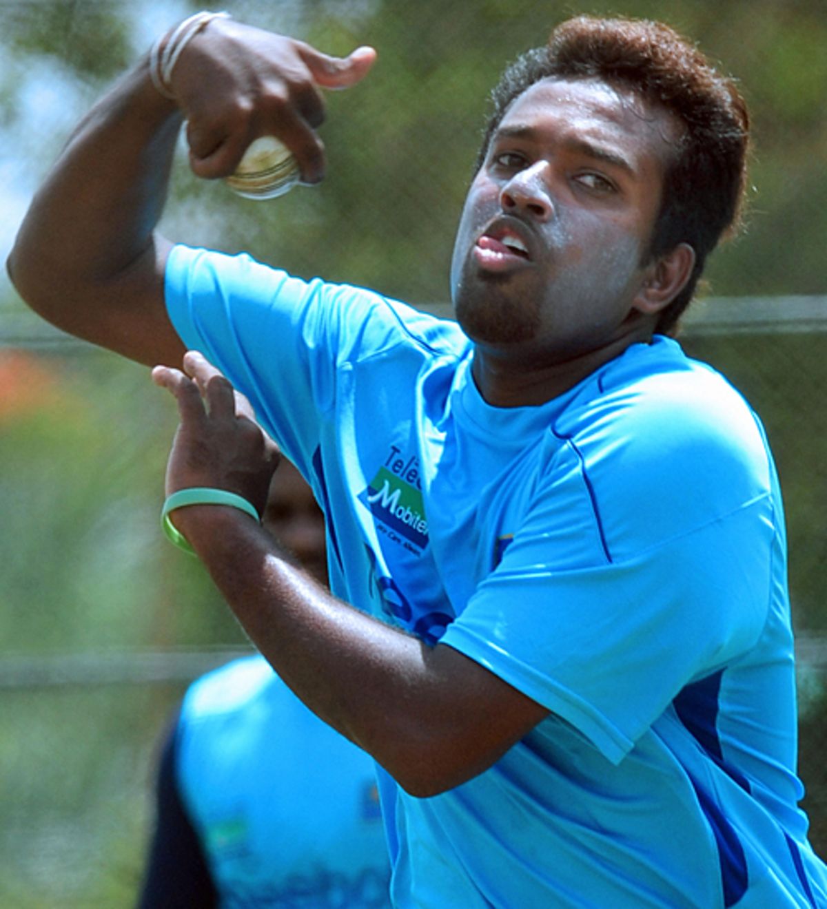 Malinga Bandara in action at the nets | ESPNcricinfo.com