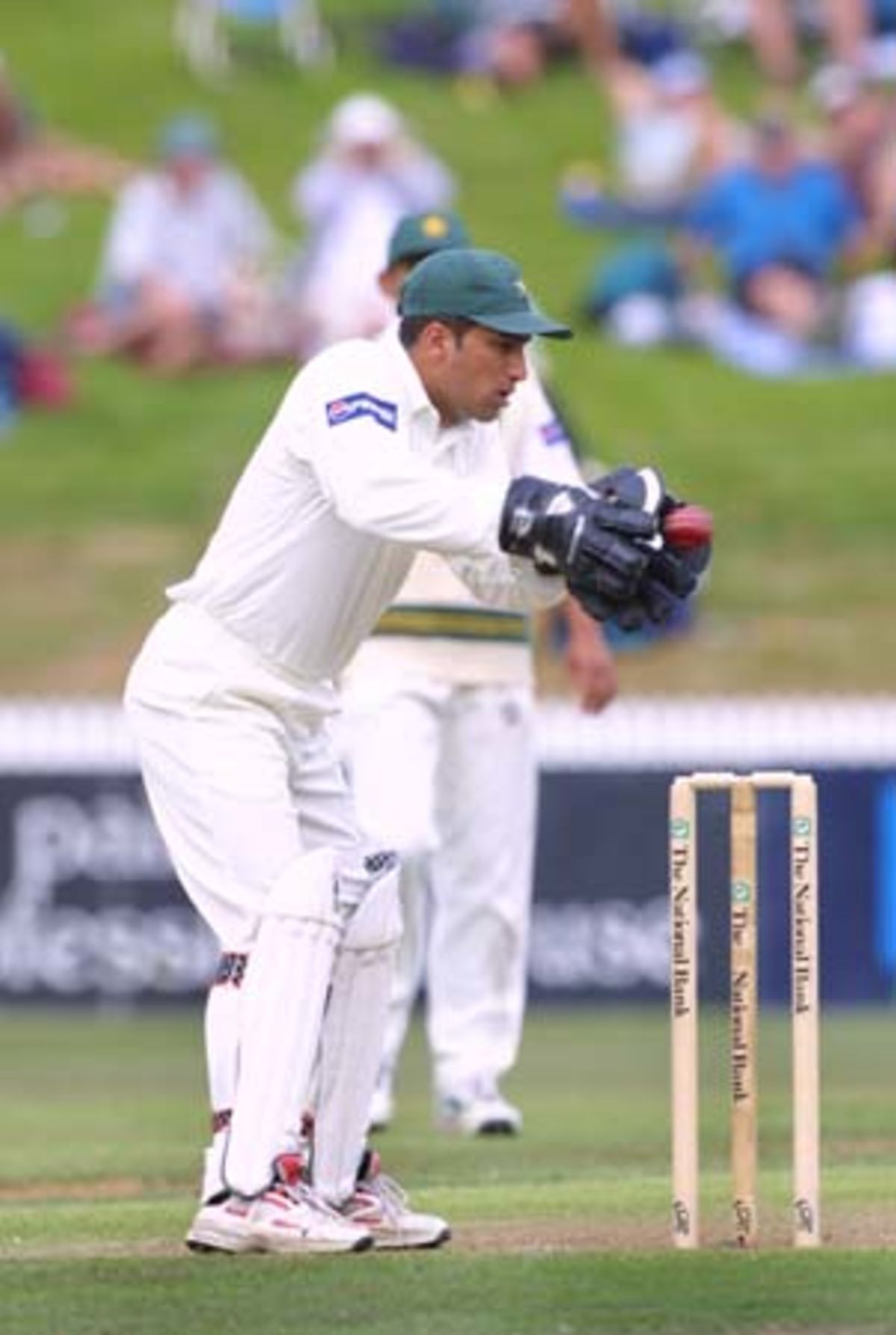 Humayun receives a return throw over the stumps | ESPNcricinfo.com