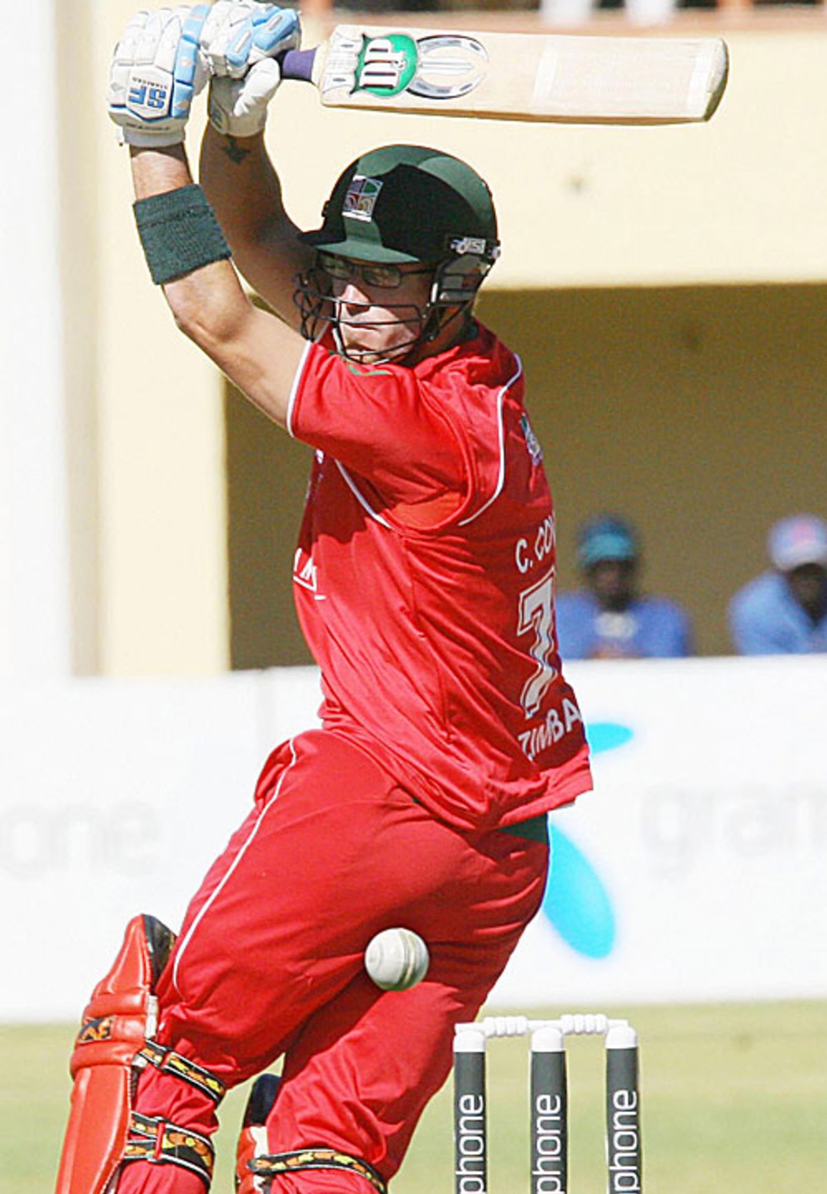 Charles Coventry on his way to a record score of 194 | ESPNcricinfo.com