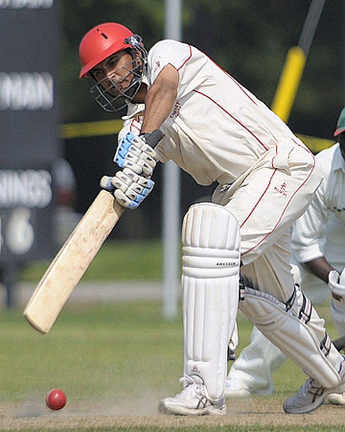 Sunil Dhaniram cuts | ESPNcricinfo.com