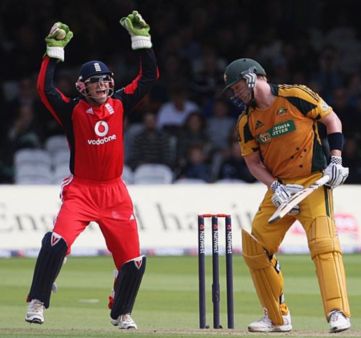 Matt Prior catches Cameron White | ESPNcricinfo.com