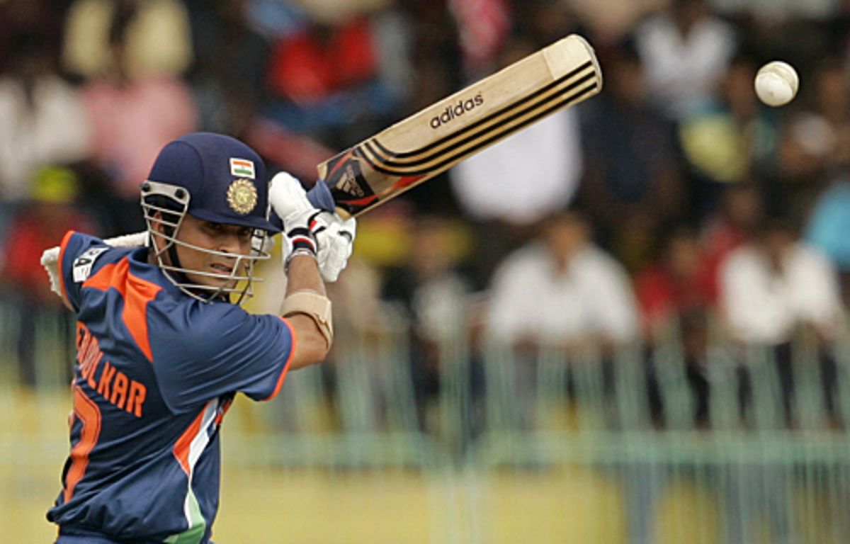 Sachin Tendulkar gets it through the vacant slip cordon | ESPNcricinfo.com