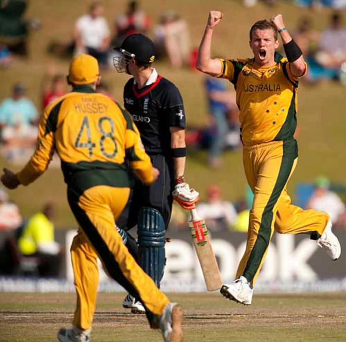 Andrew Strauss top-edged a six during his brief innings | ESPNcricinfo.com