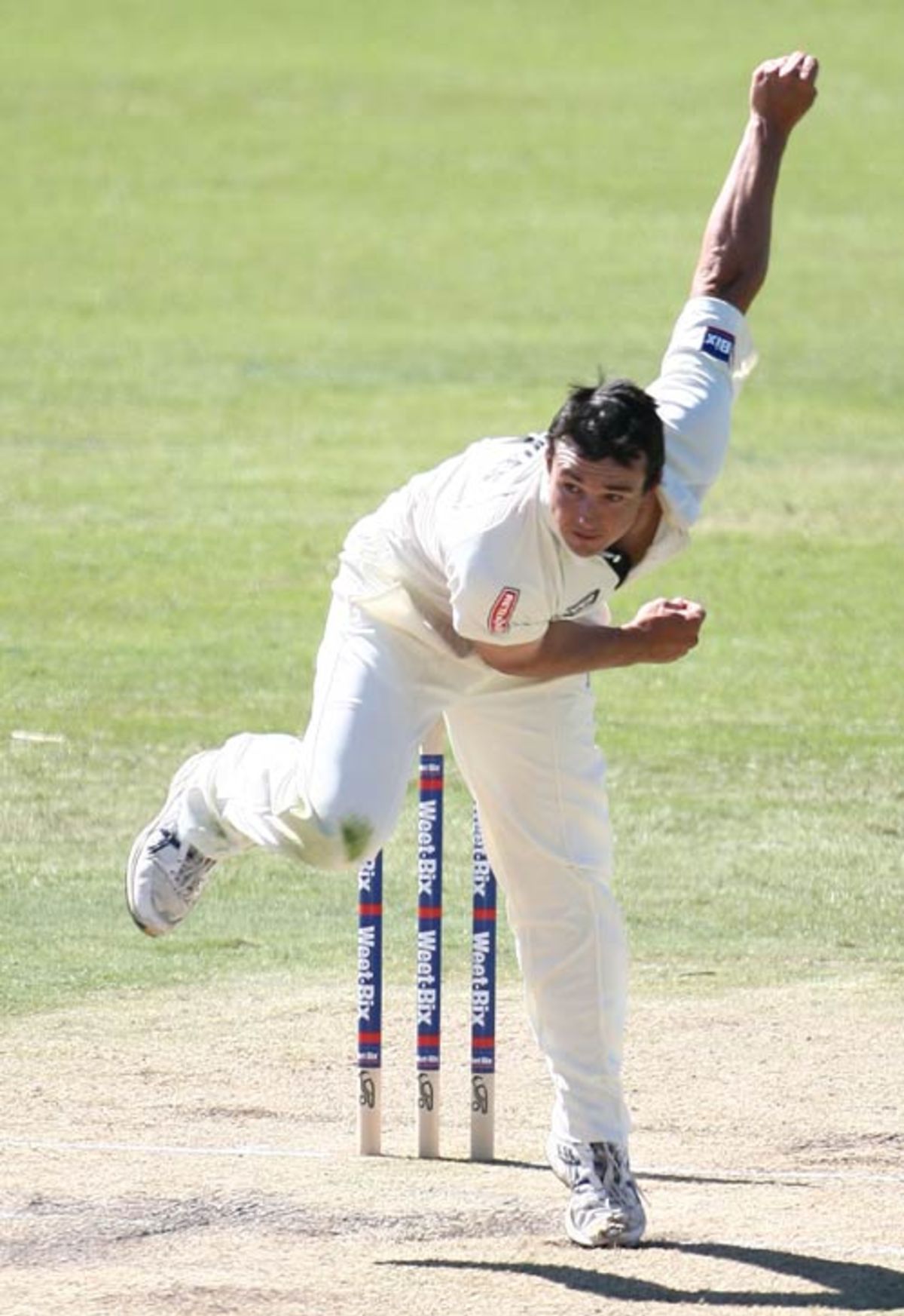 Chris Hartley pulls | ESPNcricinfo.com