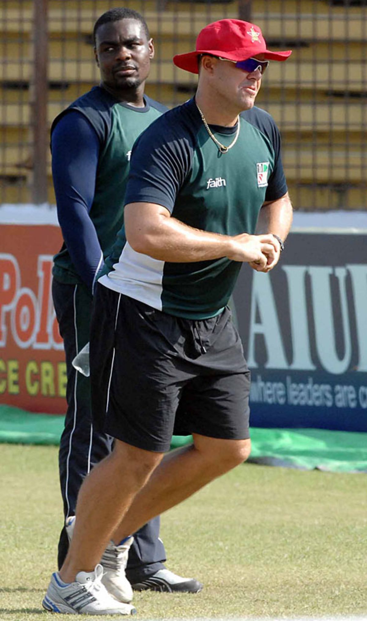 Raqibul Hasan concentrates hard during batting practice | ESPNcricinfo.com
