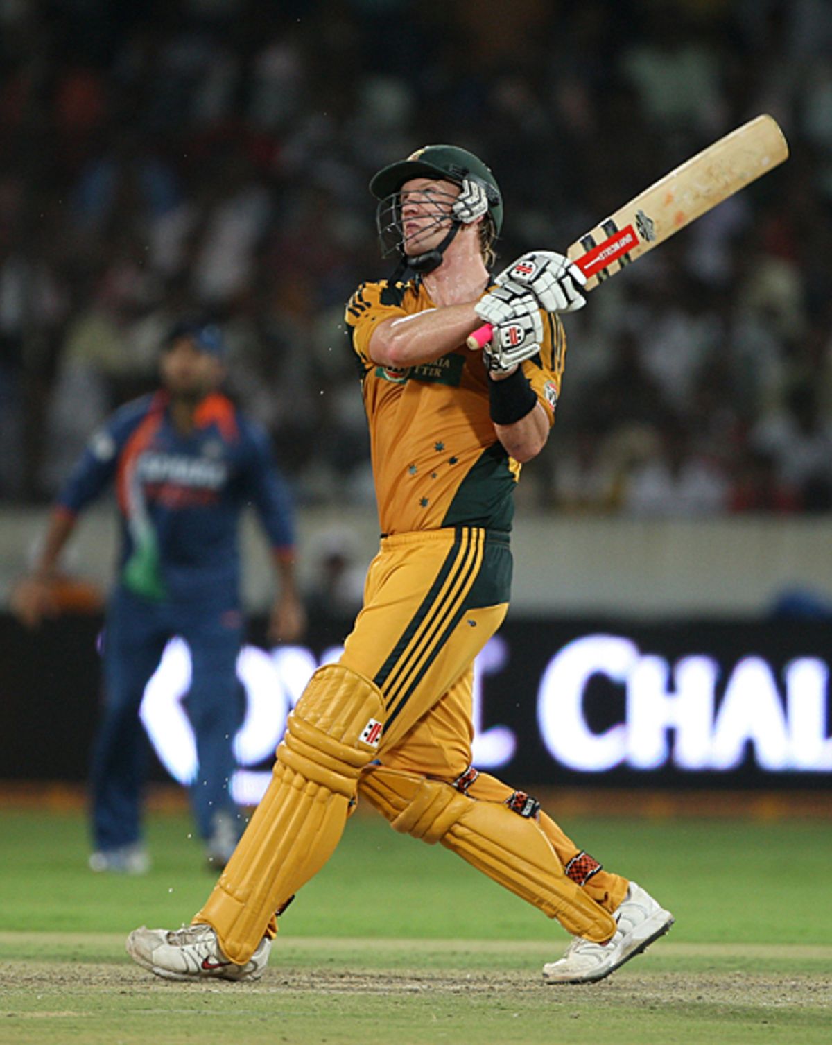 Cameron White slaps one of his five sixes | ESPNcricinfo.com