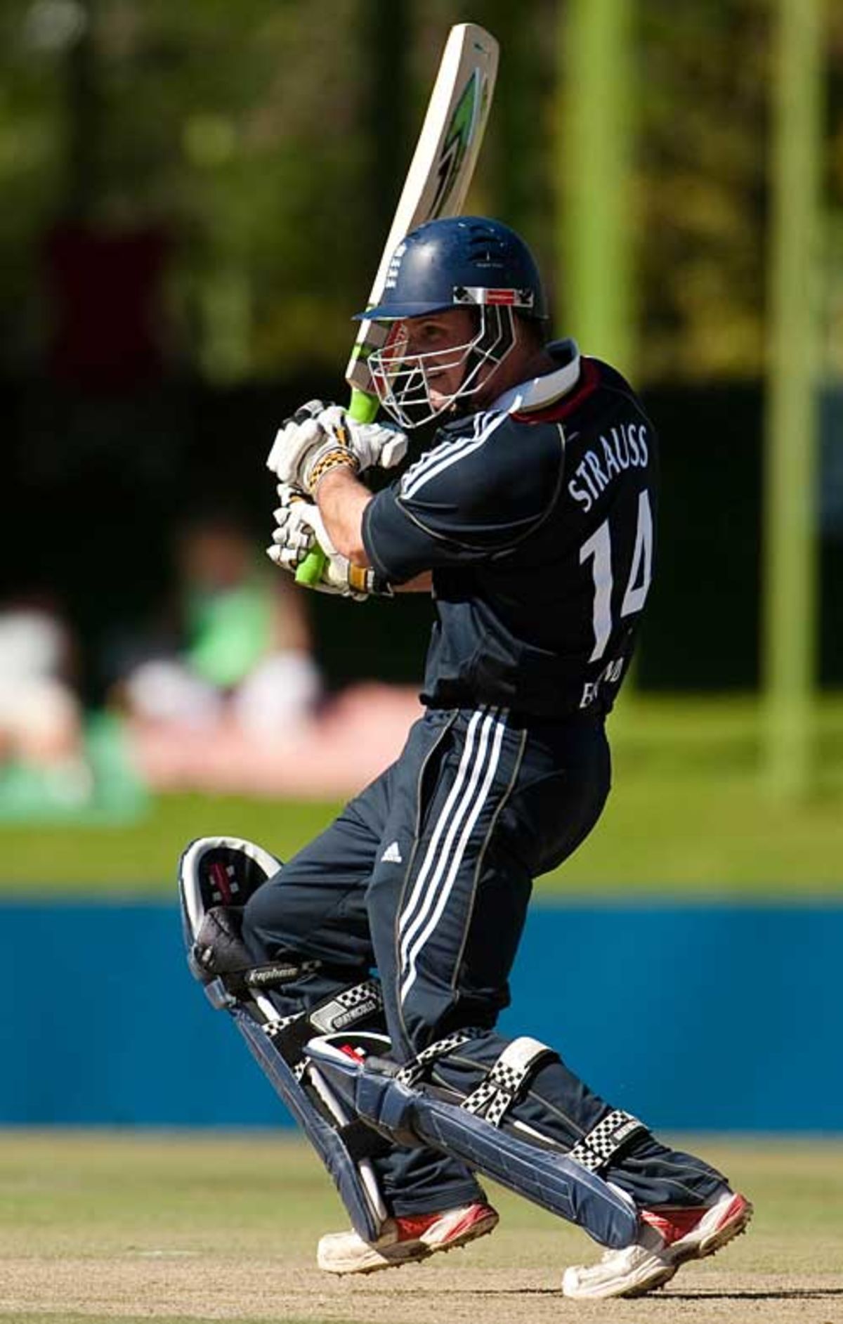 Andrew Strauss cuts during his 72 | ESPNcricinfo.com