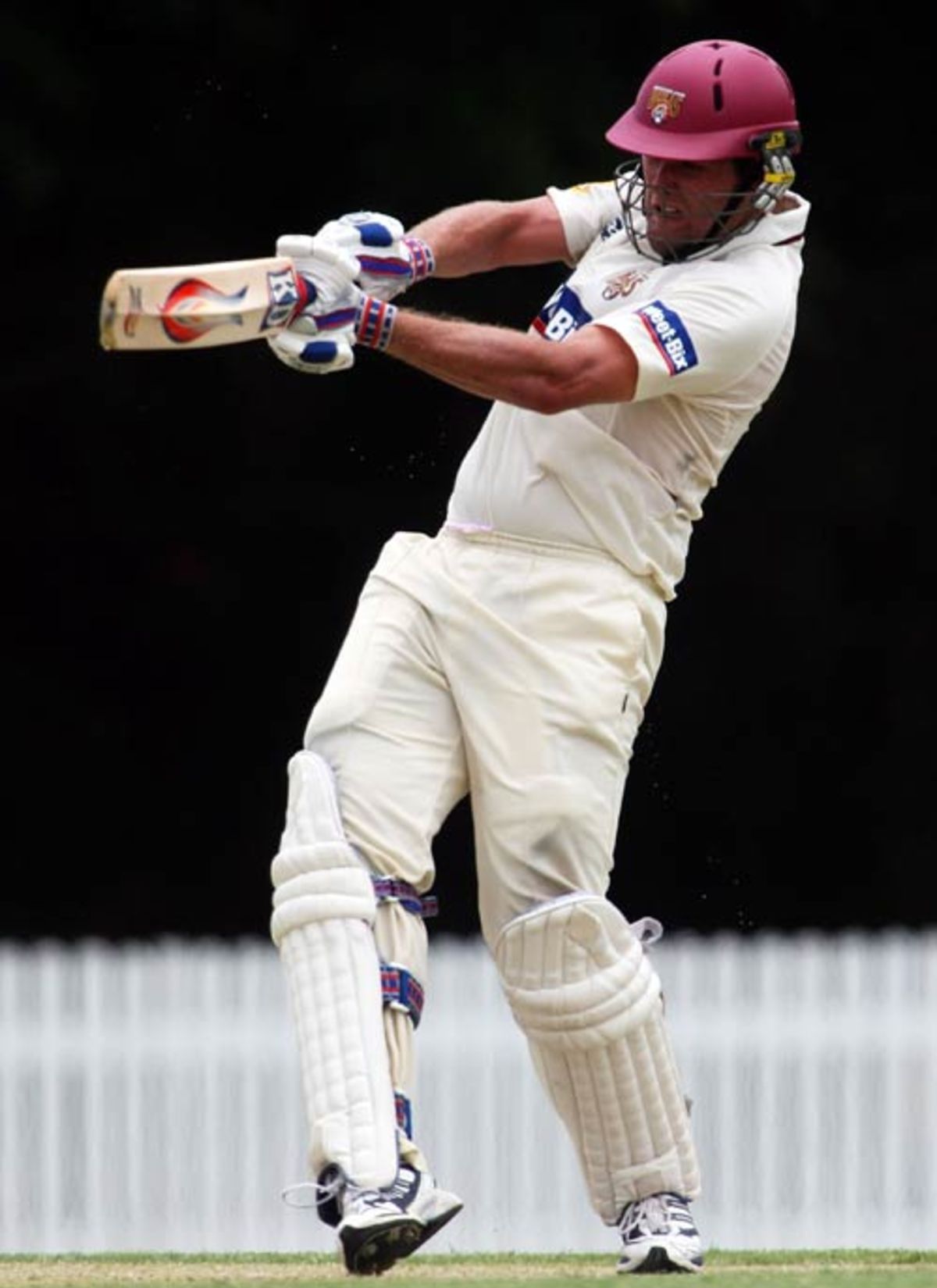 Nick Kruger celebrates his century | ESPNcricinfo.com