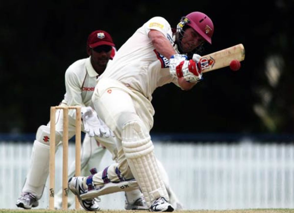 Nick Kruger celebrates his century | ESPNcricinfo.com
