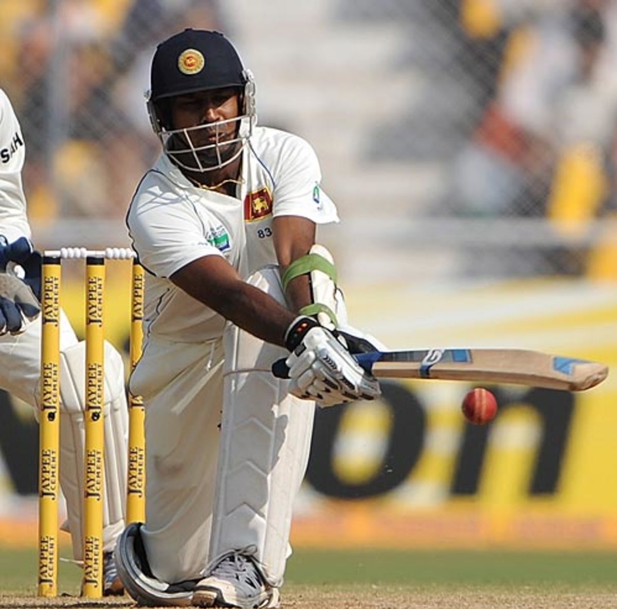 Prasanna Jayawardene sweeps during his century | ESPNcricinfo.com
