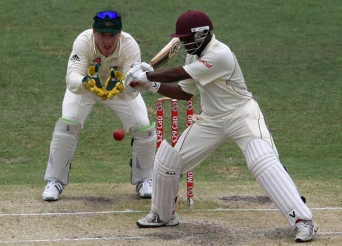 Adrian Barath goes for a pull | ESPNcricinfo.com
