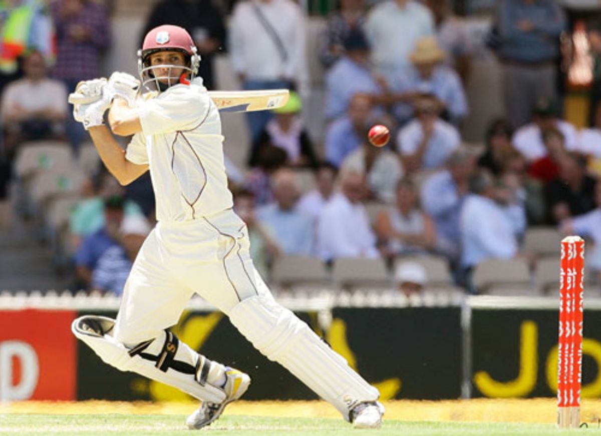 Brendan Nash plays off the back foot | ESPNcricinfo.com