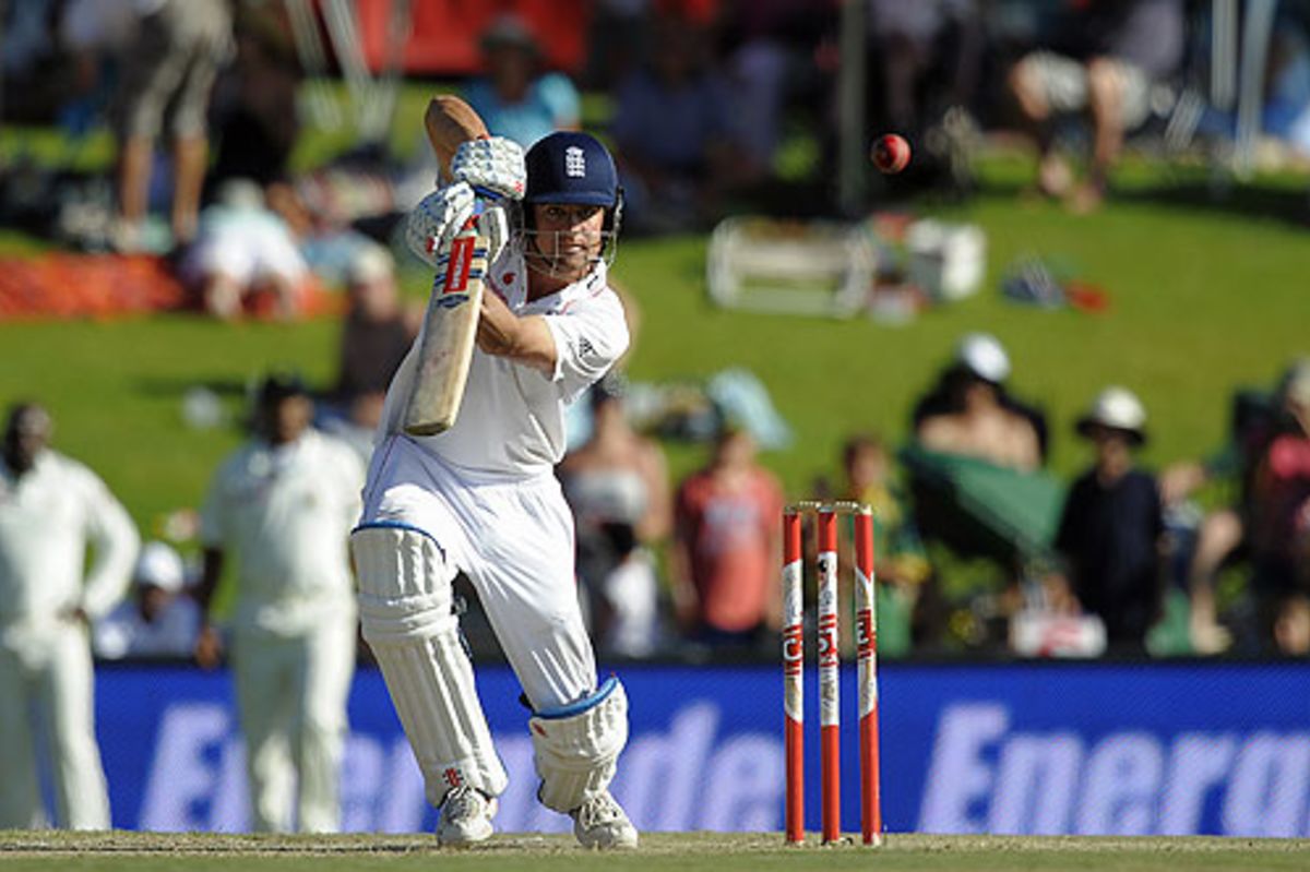 Makhaya Ntini arrived at the crease in his 100th Test to a standing ...