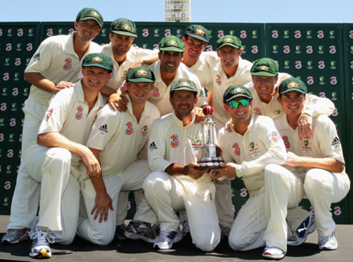 Australia pick up the Frank Worrell Trophy | ESPNcricinfo.com