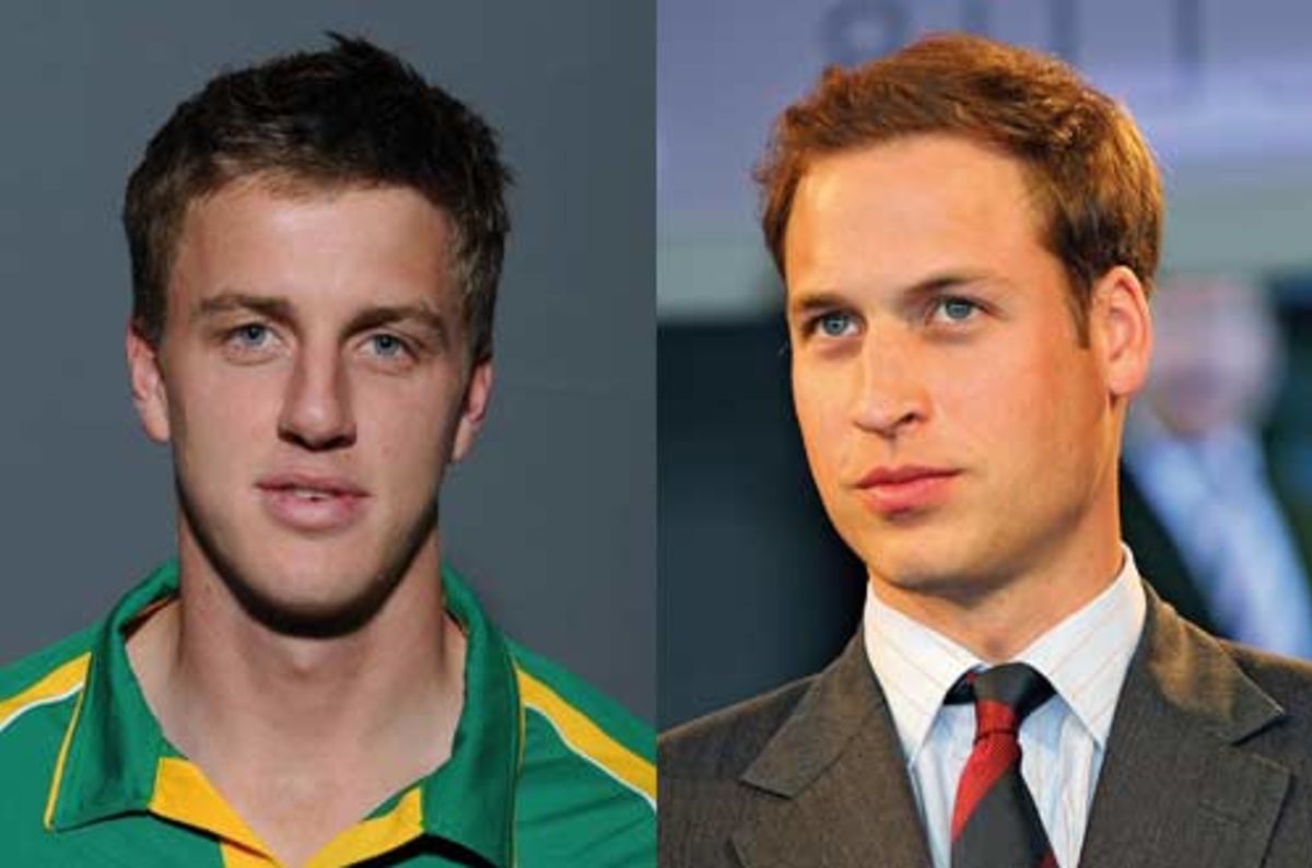 Composite: Morne Morkel and Prince William | ESPNcricinfo.com