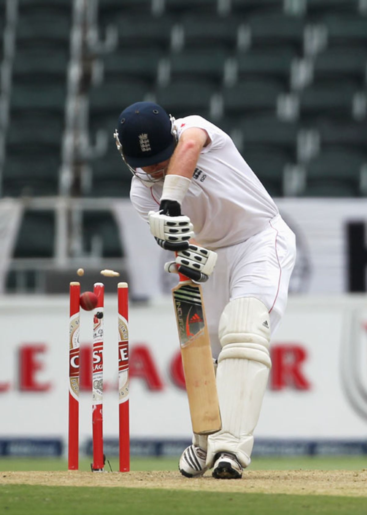 Paul Collingwood top-scored with an aggressive 47 on the first day of ...