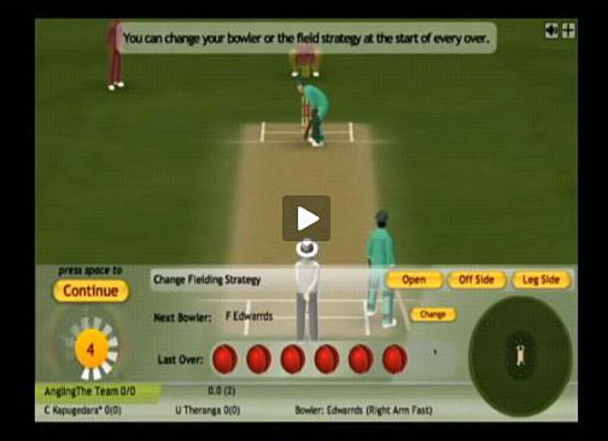 Features on Howzat multiplayer cricket game | ESPNcricinfo.com