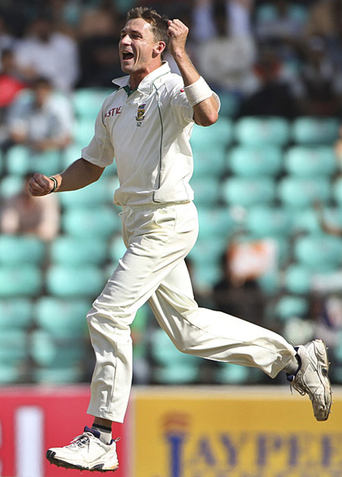 Dale Steyn celebrates one of his seven wickets | ESPNcricinfo.com