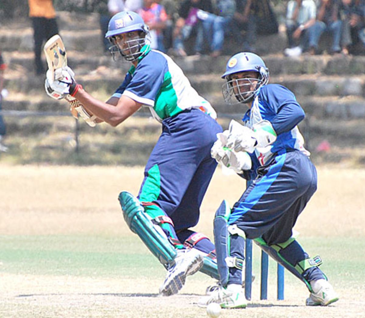 Jeevantha Kulatunga plays a fierce pull | ESPNcricinfo.com